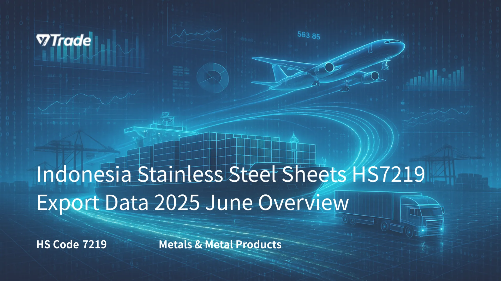 Indonesia Stainless Steel Sheets HS7219 Export Data 2025 June Overview
