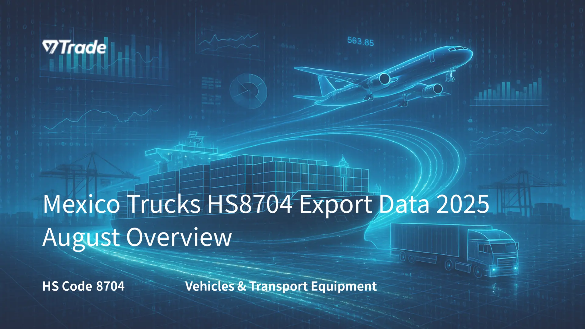 Mexico Trucks HS8704 Export Data 2025 August Overview